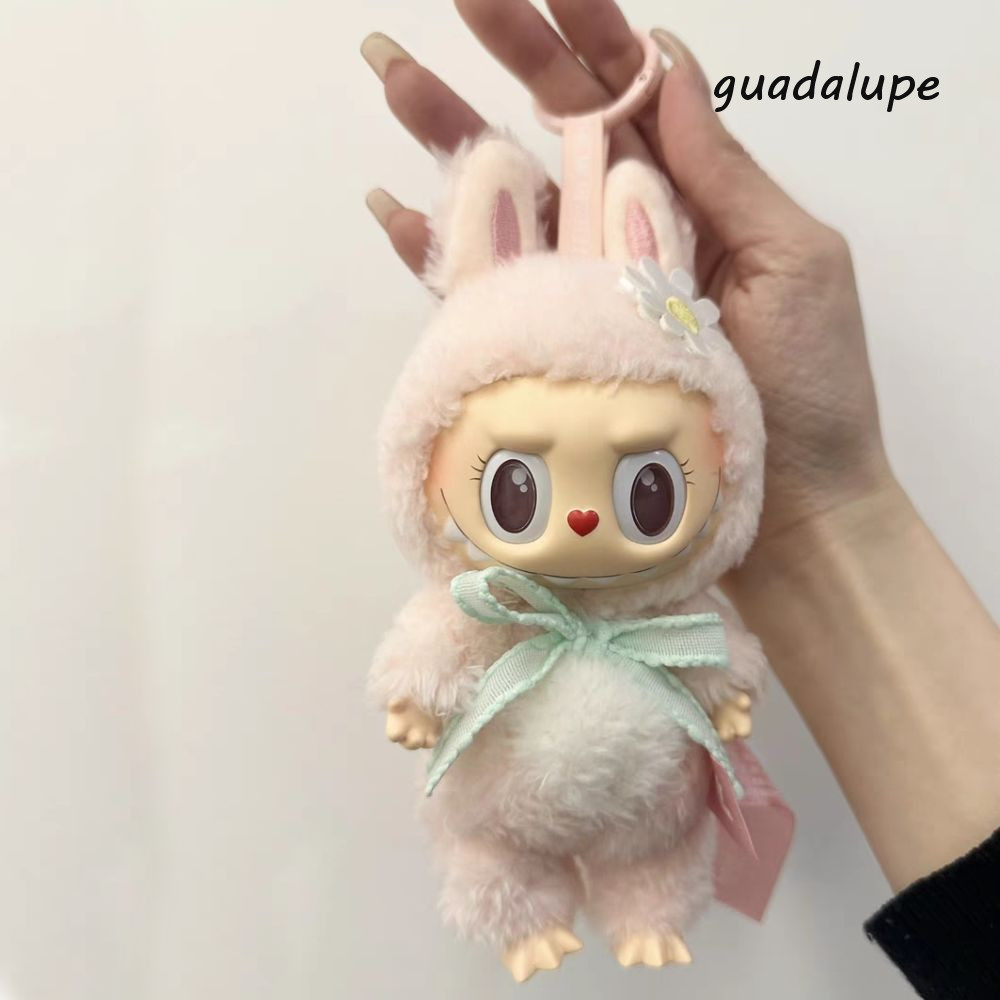 GUADALUPE1 Labubu Doll Figurine, Cartoon Stuffed Toys Mokoko Plush ...
