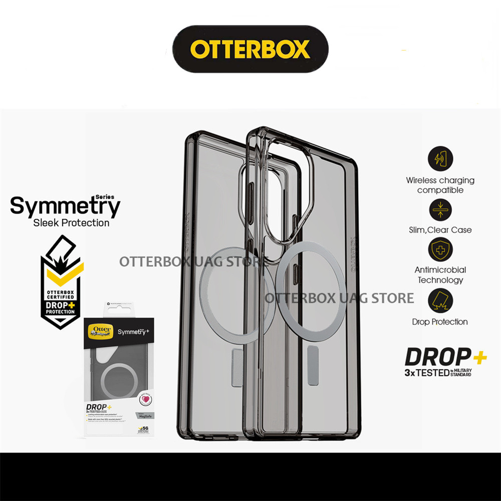 OtterBox Symmetry Clear With Magnetic Series Samsung Galaxy S23 S24 S25 ...