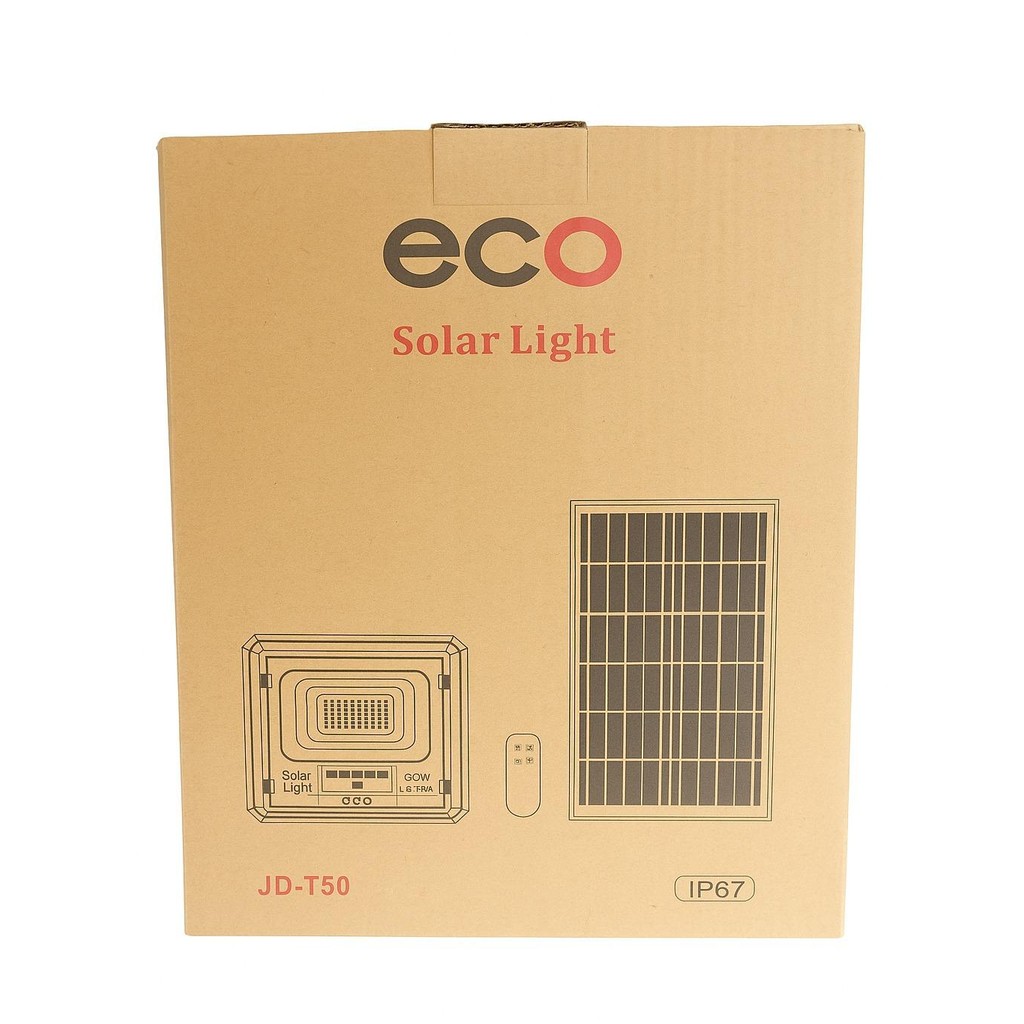 ECO SOLAR LIGHT 50 WATTS JD-T50 | Shopee Philippines