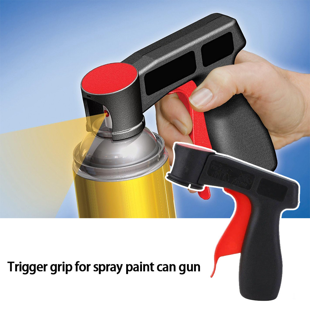 trigger handle of the spray can gun enables effortless operation and ...