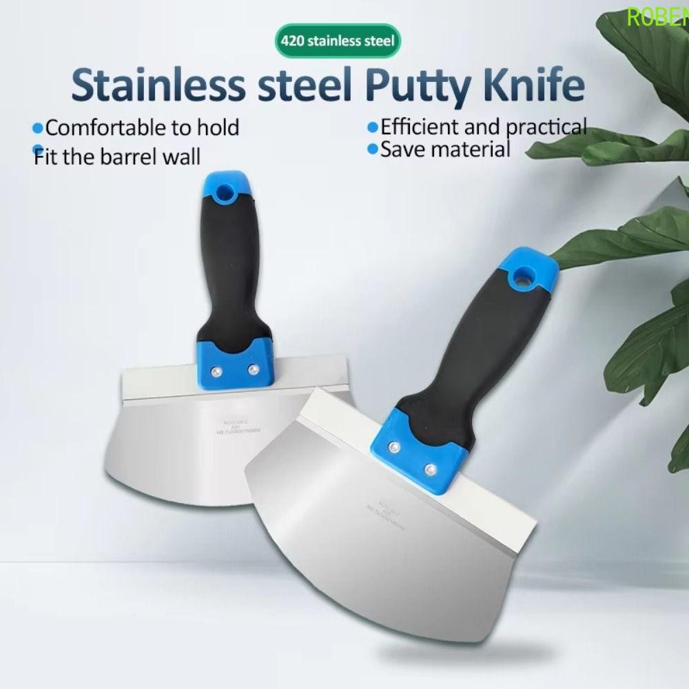 ROBEN Stainless Steel Paint Scraper, Hand Tool Portable Wall Paint ...