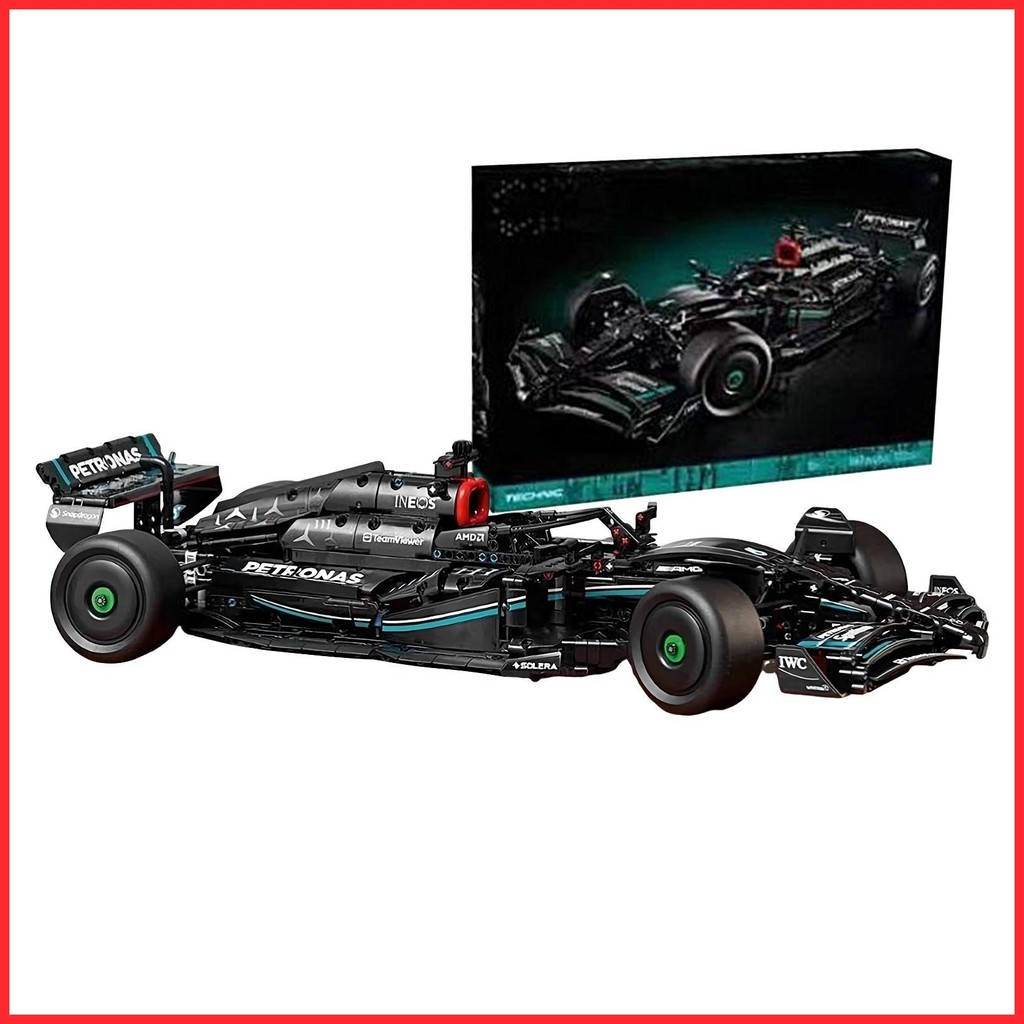 For Mercedes AMGF1 racing car Car Building Blocks Car Model Kit ...