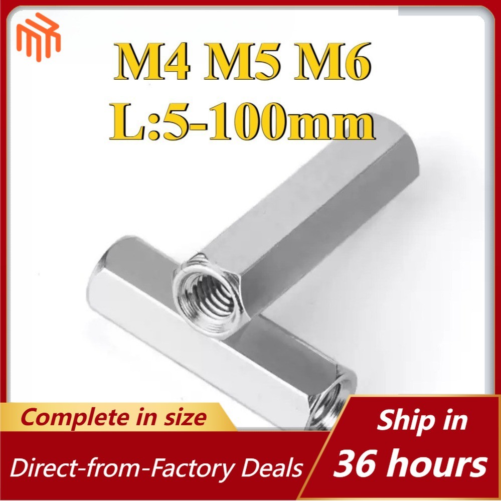 304 Stainless Steel Dual-Way Hexagonal Column M4/M5/M6 (-MX-PH ...
