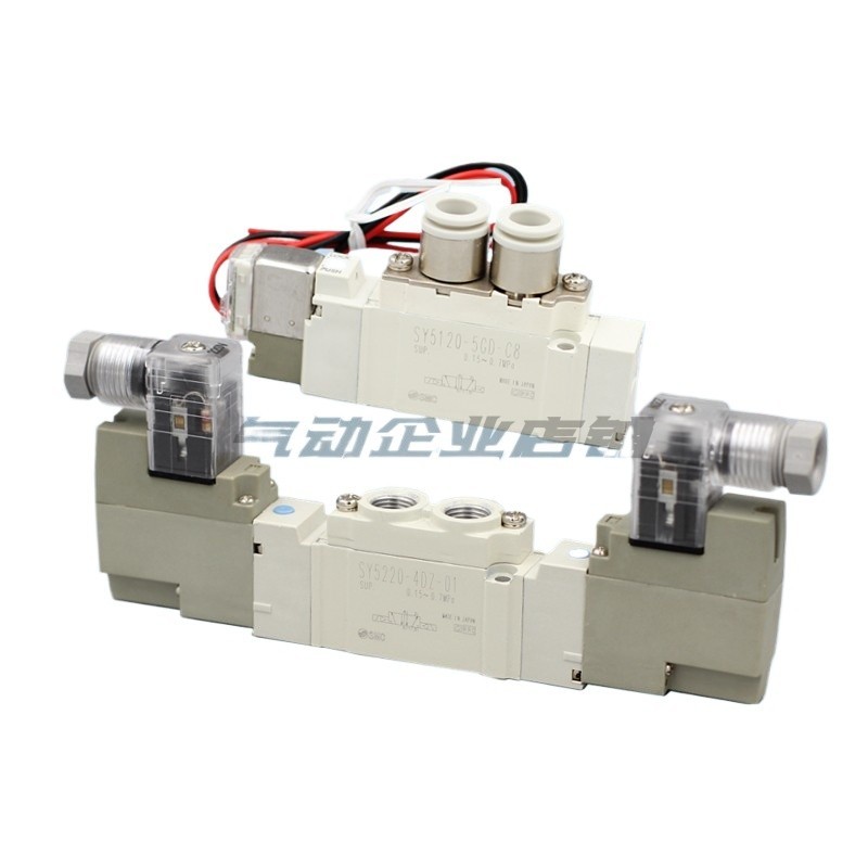 SMC Solenoid Valve SY5120/5220/5320/5420-5LZ/GZ/DZ-01-C4-C6-C8-F1 | Shopee Philippines