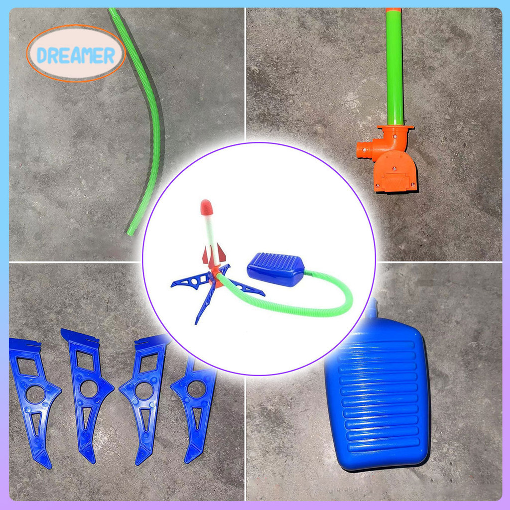 Outdoor Luminous Catapult Flight Flash Soaring Rocket Toy Foam Rockets ...