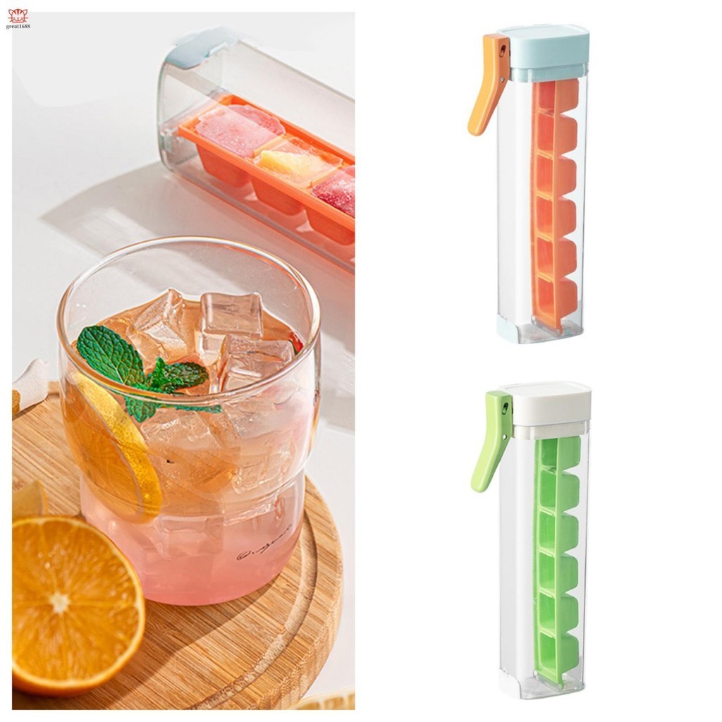 No Touch Push-Push Ice Cube Six Position Ice Compartment | Shopee ...