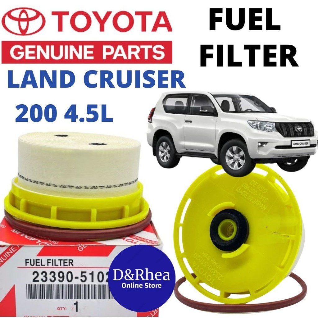 TOYOTA FUEL FILTER FOR TOYOTA LAND CRUISER 200 4.5L (2007 TO 2018) Part ...