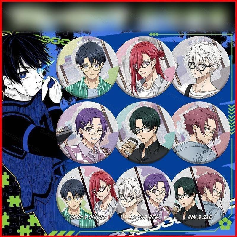 Jason BLUE LOCK Isagi Yoichi Chigiri Hyoma Nagi Seishiro Mikage Reo Rin ...