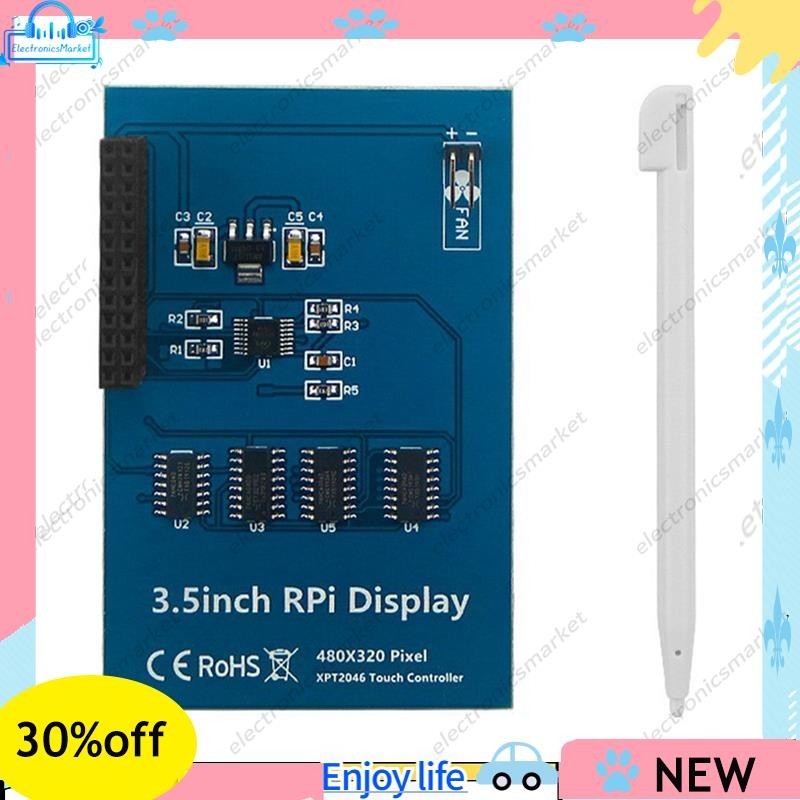 【electronicsmarket】3.5 Inch RPI Display Touchscreen 480X320 for 5 5B 20 ...