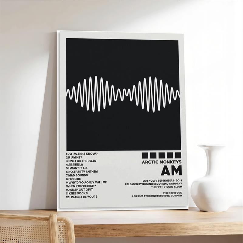 XINYA Arctic Poster Monkeys Am Album Cover Posters for Room Aesthetic ...