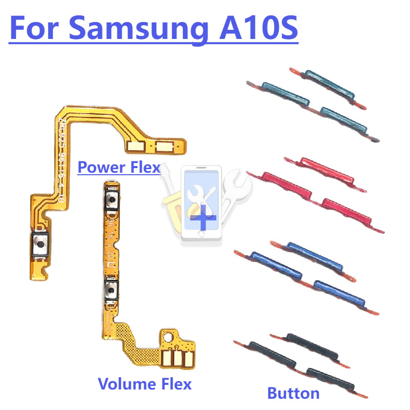 For Samsung Galaxy A10S Power Volume Button Flex Out Side Key | Shopee ...