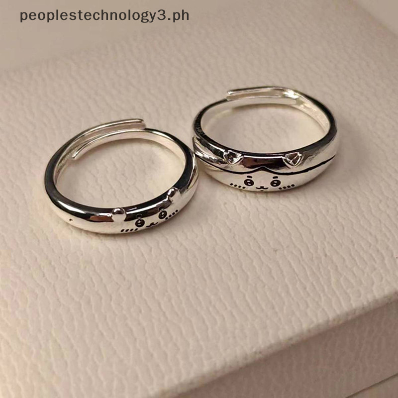 # fashion # Japanese Anime Kawaii Chiikawa Couple Ring Cute Cartoon ...