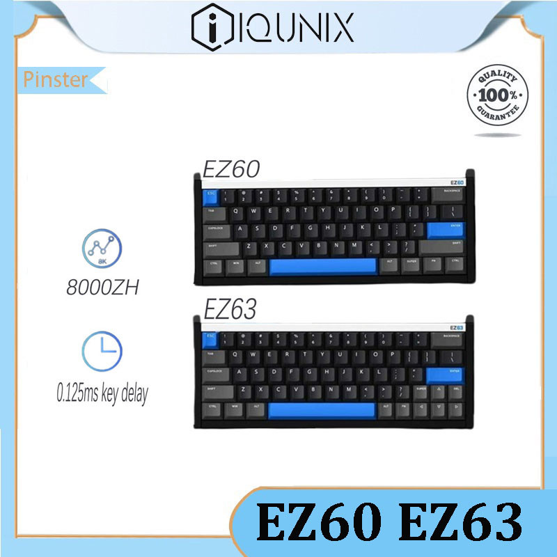 IQUNIX EZ60 EZ63 Flagship Esports Magnetic Switch Keyboard Aluminum ...