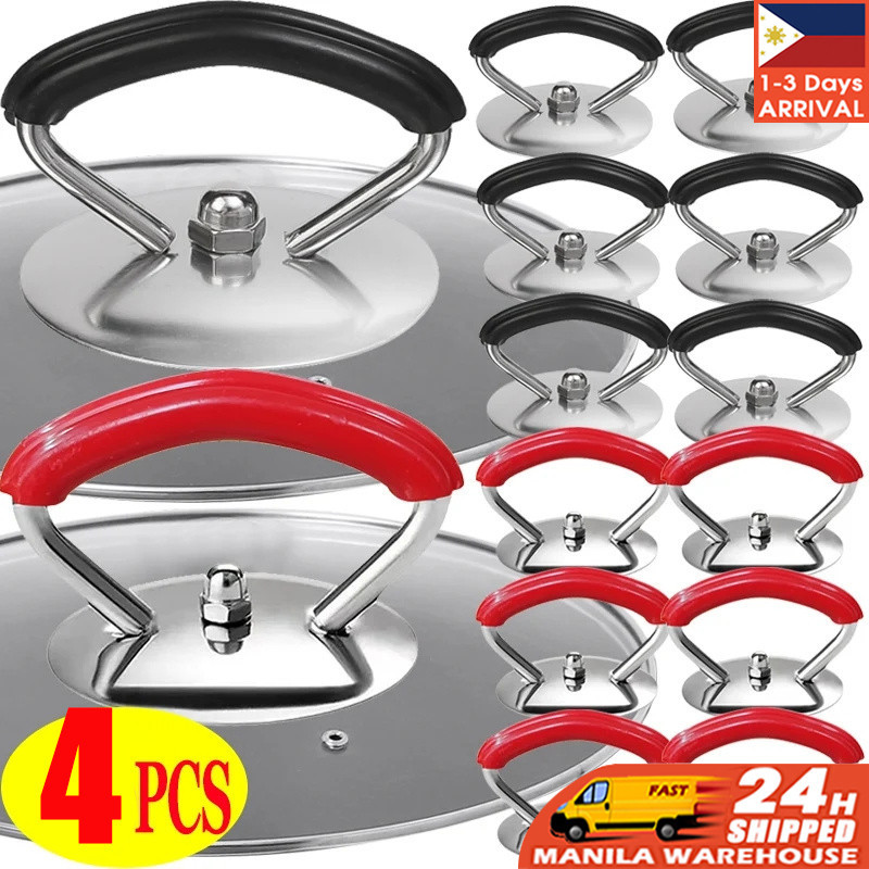 Stainless Steel Pot Lid Handle - Heat-Resistant, Anti-Slip - Kitchen ...