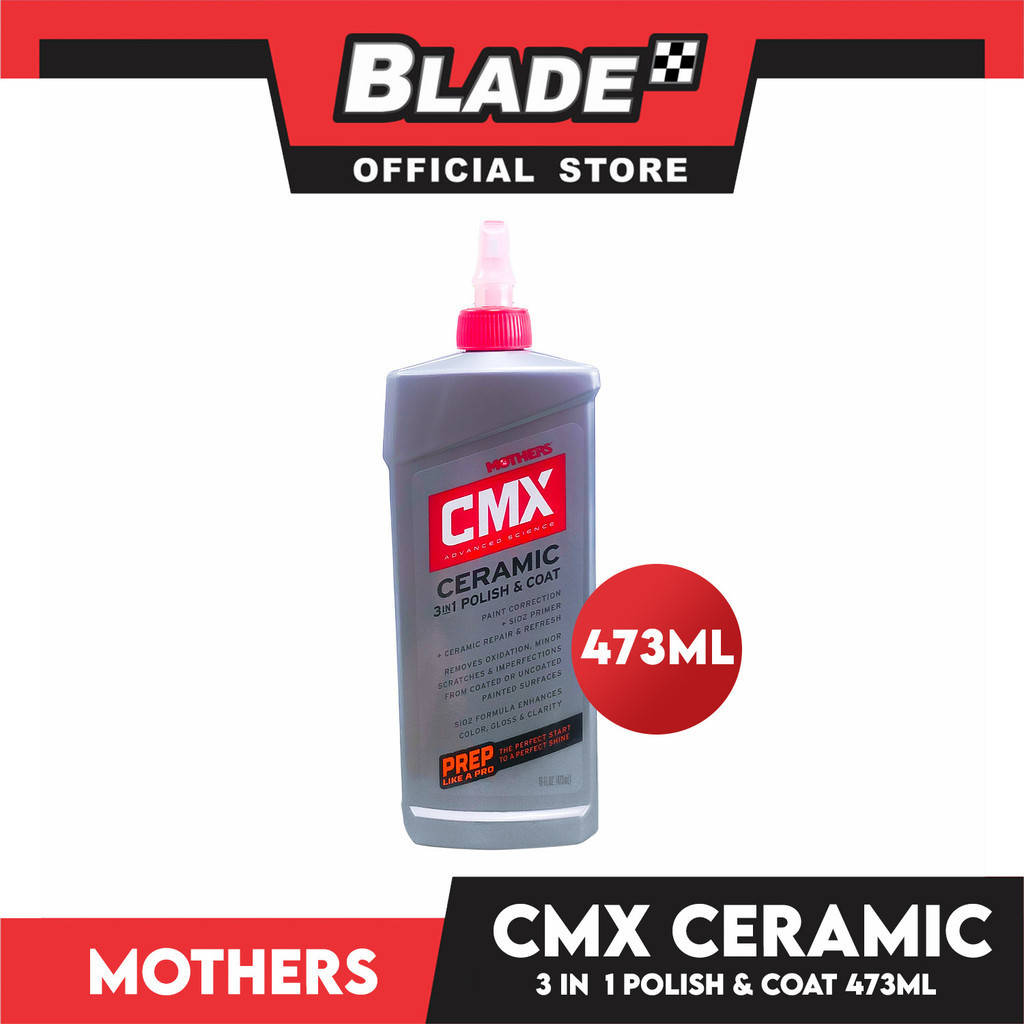Mothers CMX Ceramic 3-in-1 Polish and Coat 473ml | Shopee Philippines