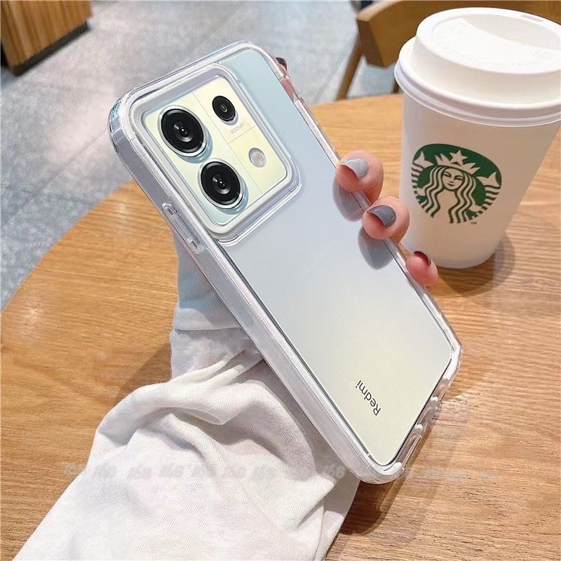 Redmi Note 13 Pro+ Plus 5G Case Redmi Note 12 Shockproof Clear Jelly ...