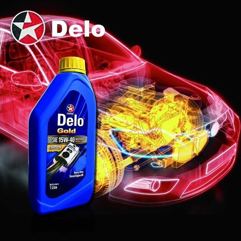 Long-lasting Caltex Delo Gold Ultra 15W-40 Engine Oil for Diesel ...