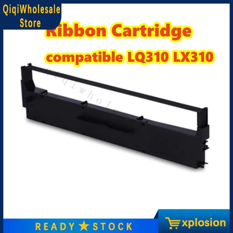 Epson Ribbon Cartridge Black for LX-310 LX310 LX310 LQ520K LQ300KH ...