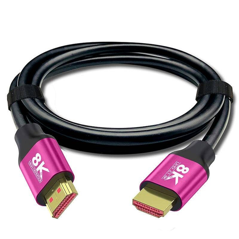 Hdmi HD Cable Version 2.1 8K Computer TV Video Link Cable | Shopee ...