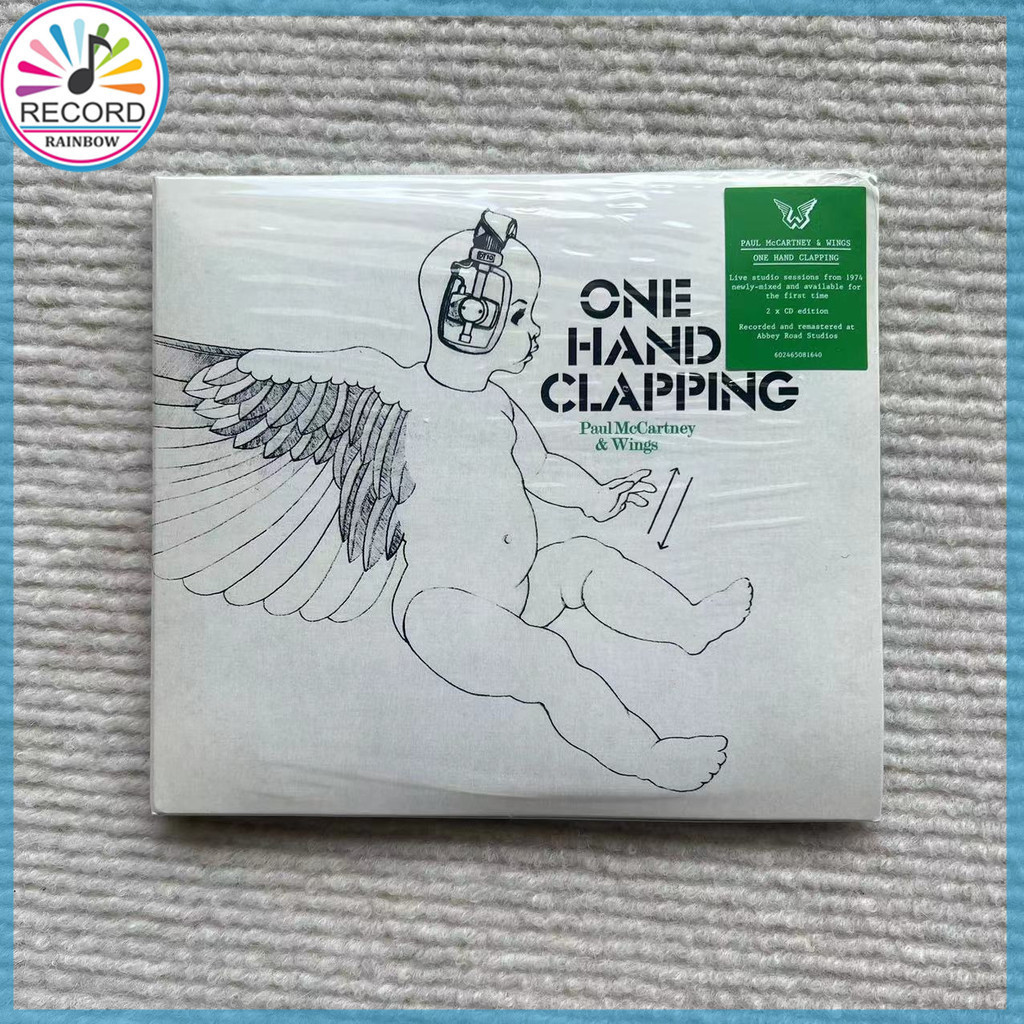 Original Paul McCartney & Wings One Hand Clapping 2CD Albums [Sealed ...