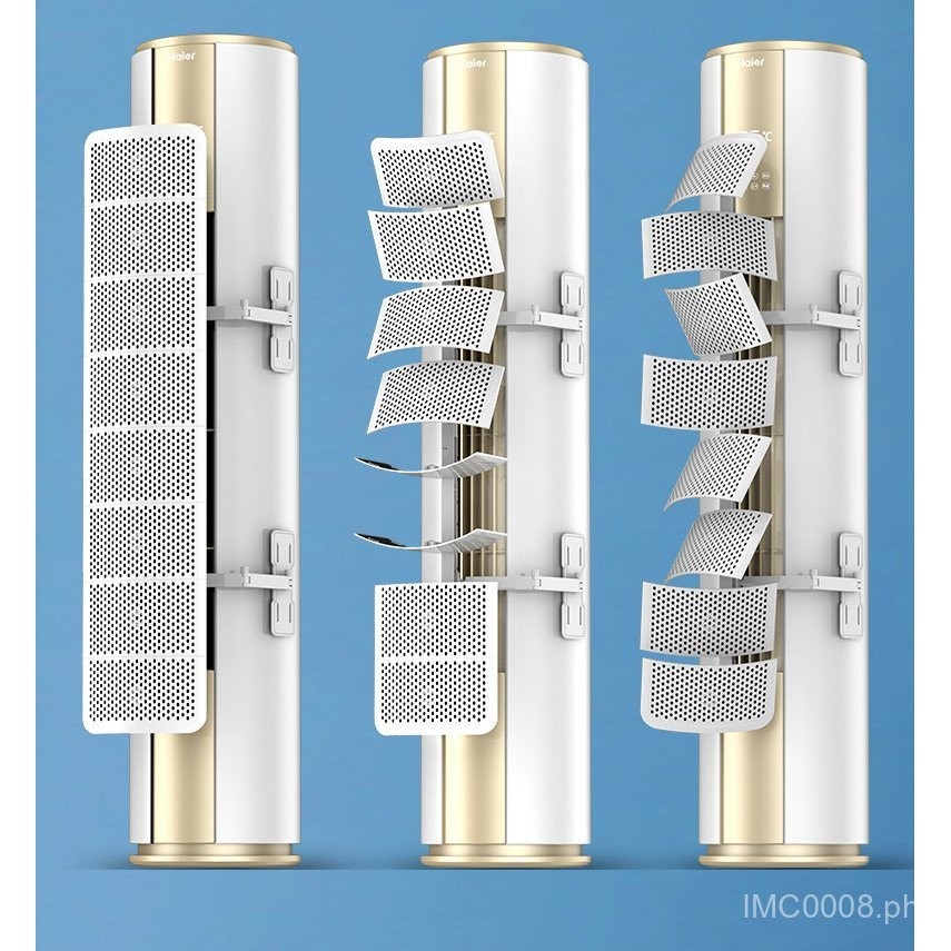 Cylindrical Vertical Air Conditioner Wind Deflector Anti-Direct Blowing ...