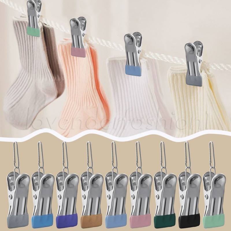 Stainless Steel Chain Link Clothespins - Laundry Clothes Pegs ...