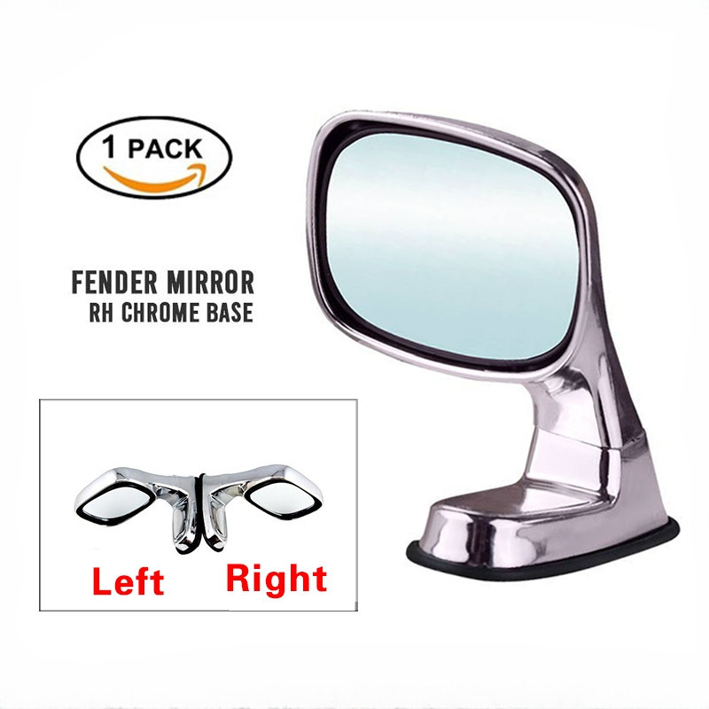 1 Pair Fender Mirror Universal Rear View Bonnet Mirror Car Hood Side ...