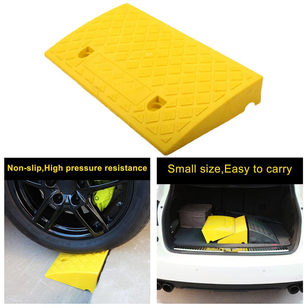 Lightweight Curb Ramps Heavy Duty Plastic Threshold Ramp Kit for Car ...