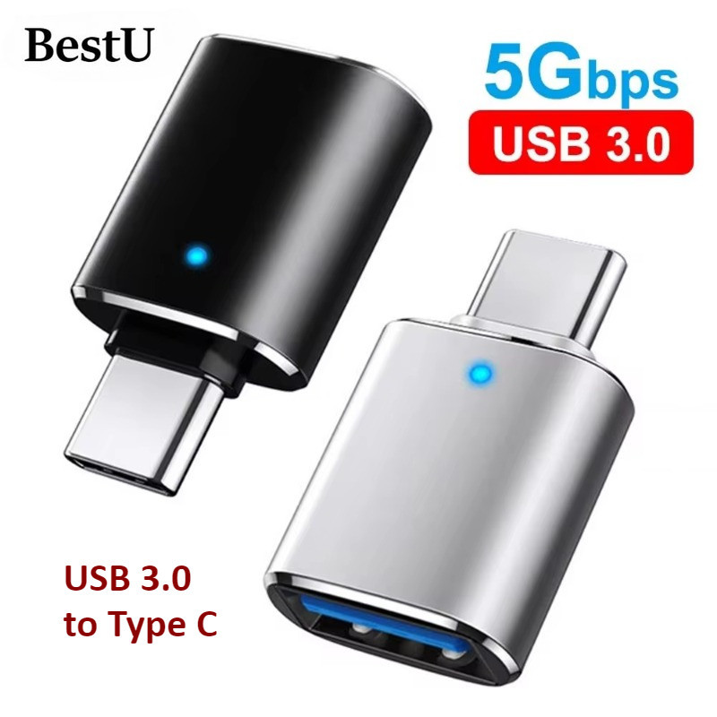 LED USB 3.0 To Type C/ OTG To USB C/ USB-A To Micro USB Type-C Female ...