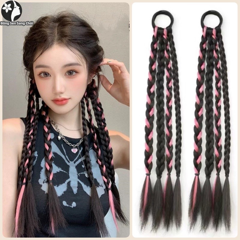 Highlight Twist Braids Wig Braids Three Strand Braids | Shopee Philippines