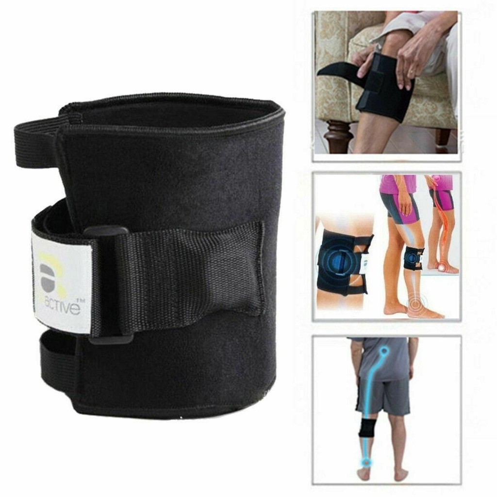 1pc Back Pain Knee Brace Knee Acupressure Sciatic Nerve Pad Magnetic ...