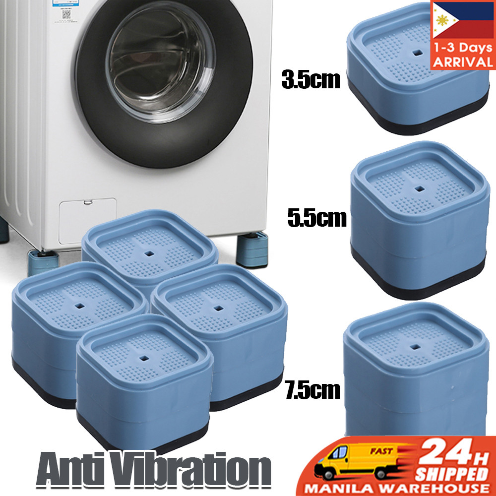 Washing Machine Anti Vibration Pads - Furniture Anti-Slip Silent Foot ...