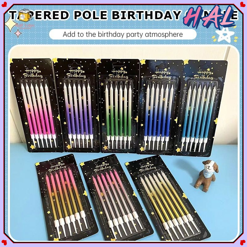HAL ️Creative Romantic Candles Party Cakes Birthday Supplies ...