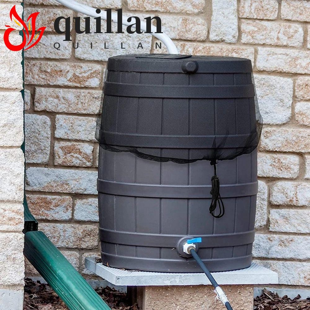QUILLAN Rain Barrel Cover Anti Falling Leaves Odorless Water Tank ...