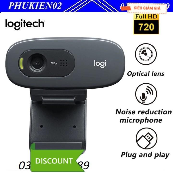 LOGITECH C270 COMPUTER WEBCAM - Genuine Product | Shopee Philippines