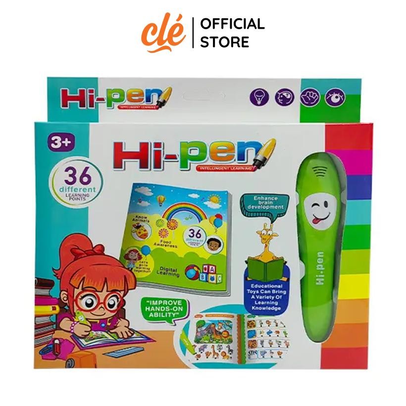 Hi-Pen Reading Pen toy helps children develop their brains through ...