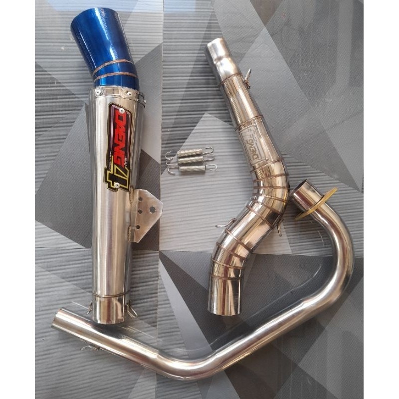 Daeng Sai4 Conical Pipe (FULL SET) for TMX 125/155/RUSI 125/150/SKYGO ...