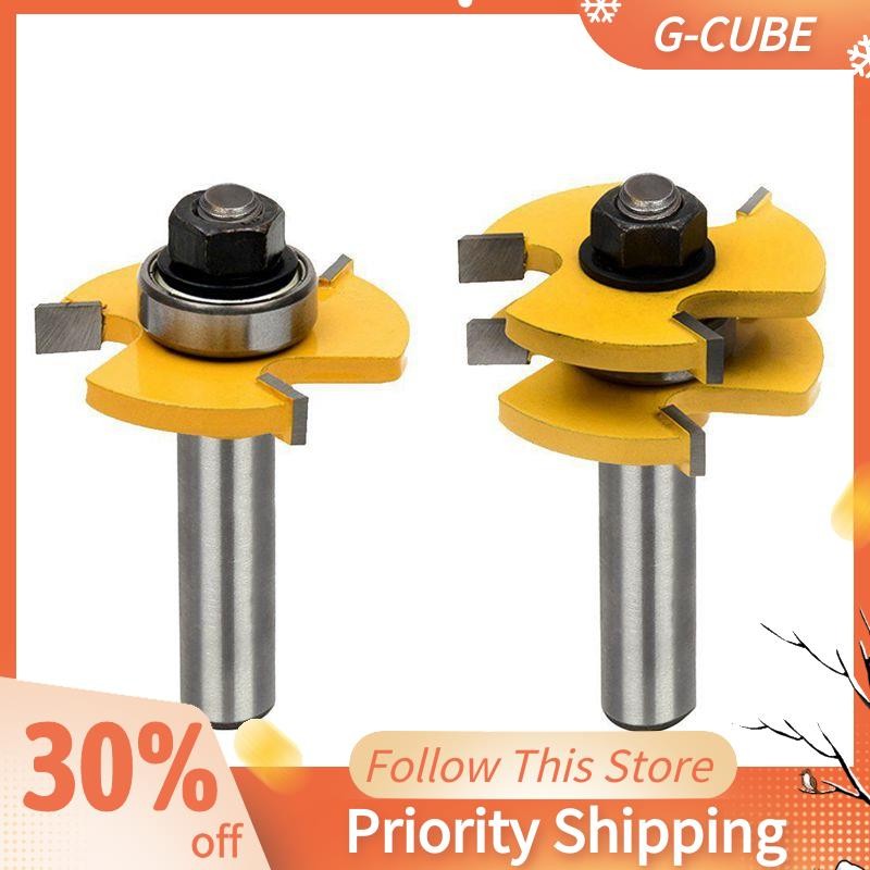 Tongue and Groove Set,Router Bit Set,Wood Door Flooring 3 Teeth ...