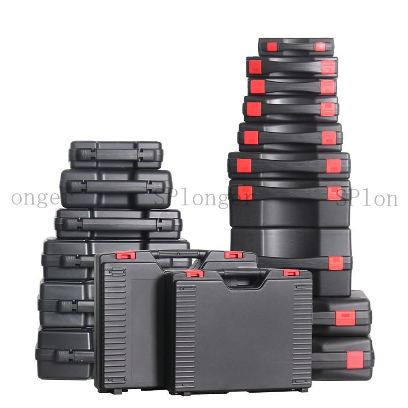 Portable Plastic Hardware Toolbox Suitcase Equipment Instrument Safety ...