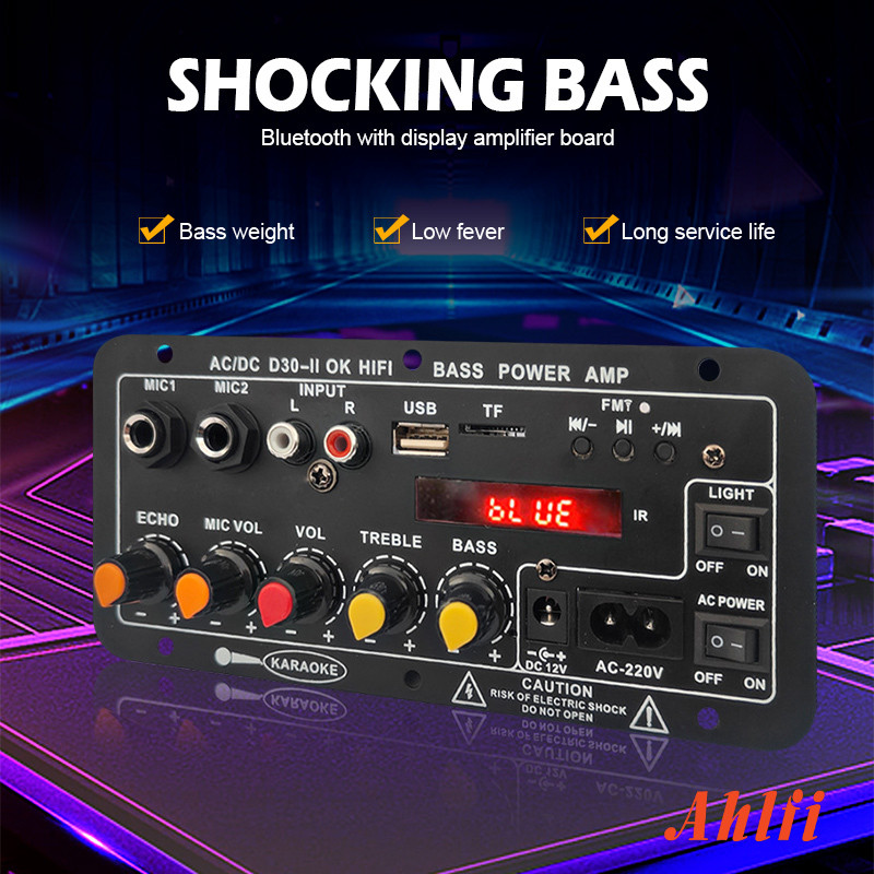 D30-II Bluetooth Amplifier Board Outdoor Digital Display Speaker with ...