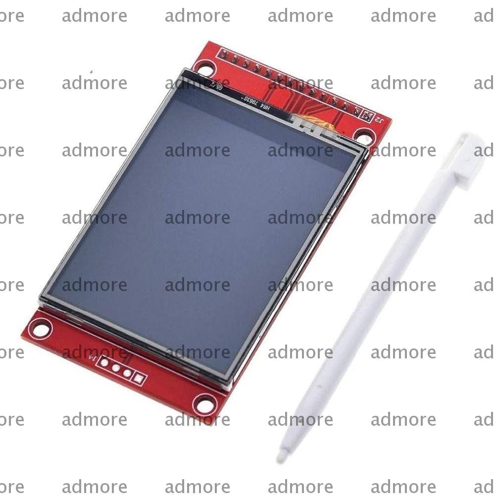 ADMORE 2.4" SPI TFT, with PCB 5V/3.3V LCD Display Touch Panel, Powerful ...