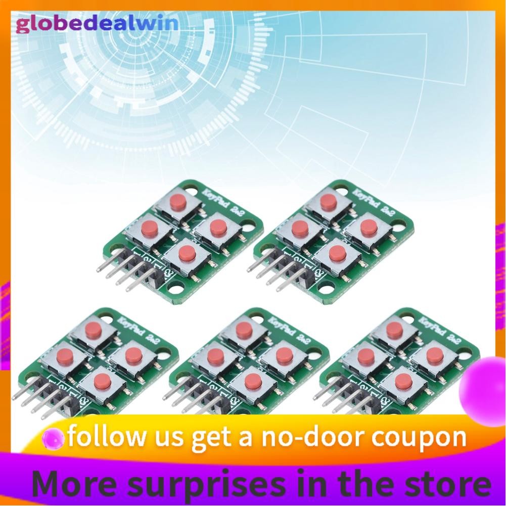 Globedealwin Array Switch Modules Durable 4 Keypad Module for Motor ...