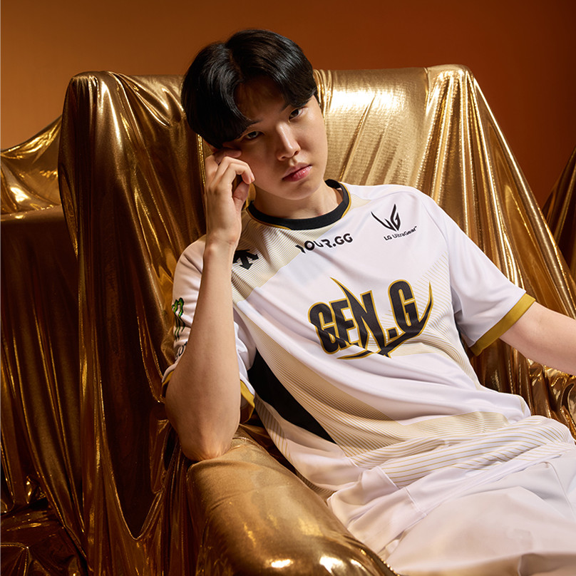 Gen.G X Descente 2024 Worlds Official Player Jersey. “canyon、chovy” Same T-shirt,League of ...