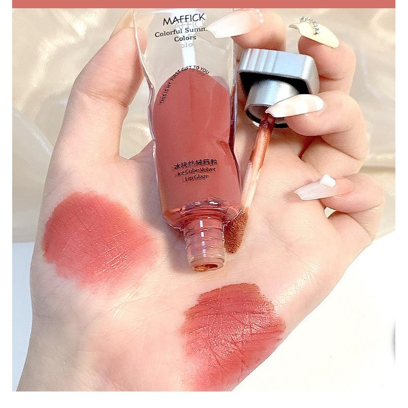 COD Aqua mirror velvet hydration ice cube velvet matte lip glaze ...