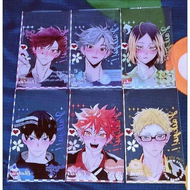 Anime Haikyuu Three-Inch Photo Props Diy Acrylic Transparent Card ...