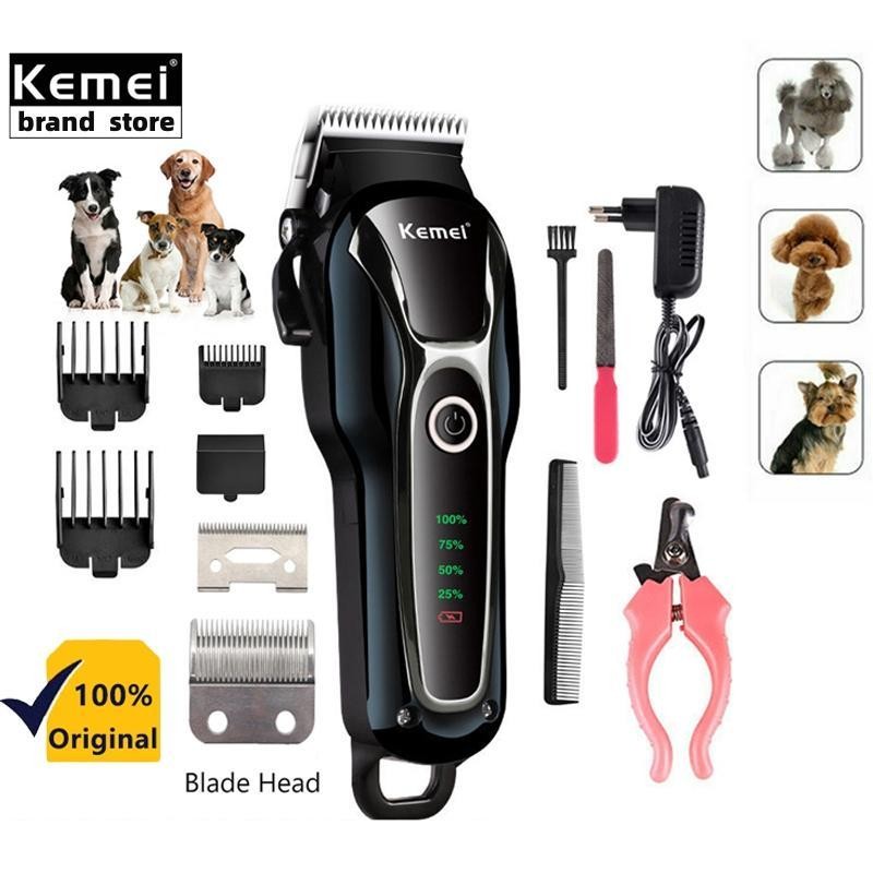 KEMEI KM-1991 Professional Dog Grooming Kit Pet Cat Horse Fur Hair ...