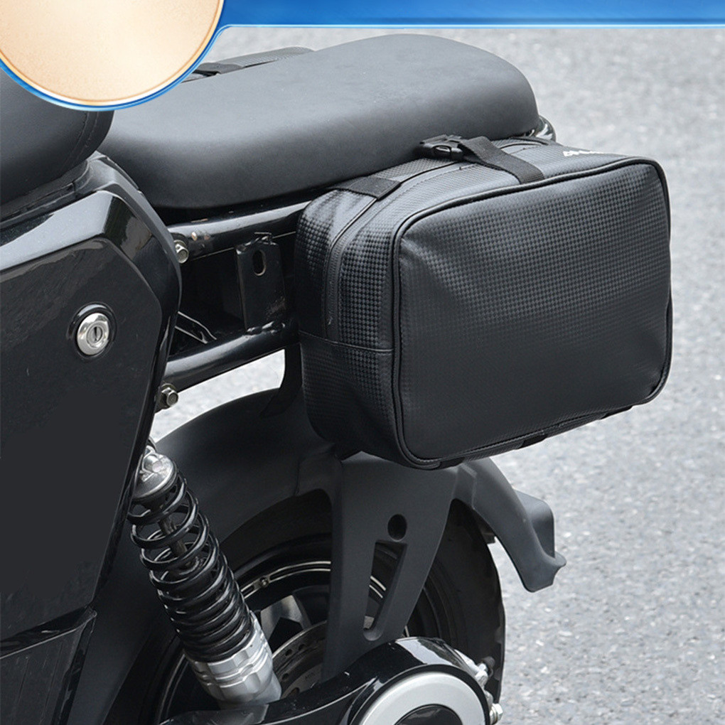 1/2 Side Bag Outdoor Motorcycle Riding Rear Seat Backpack Pouch ...
