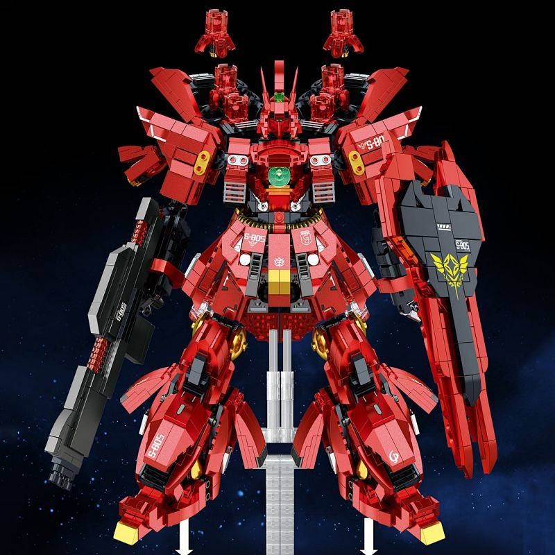 Compatible with Lego Force Attack GANSO Gundam Mech Sazabi Light Board ...