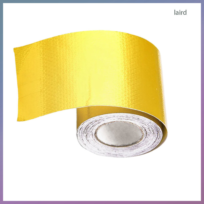 Gold Duct Tape Aluminum Foil Seal Aluminium Adhesive Sealing 1000 X5x0 ...