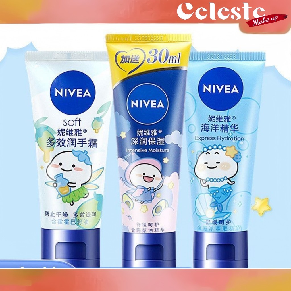 Nivea Sea Essence Hand Cream Deep Moisturizing Multi-Effect Hand Cream ...